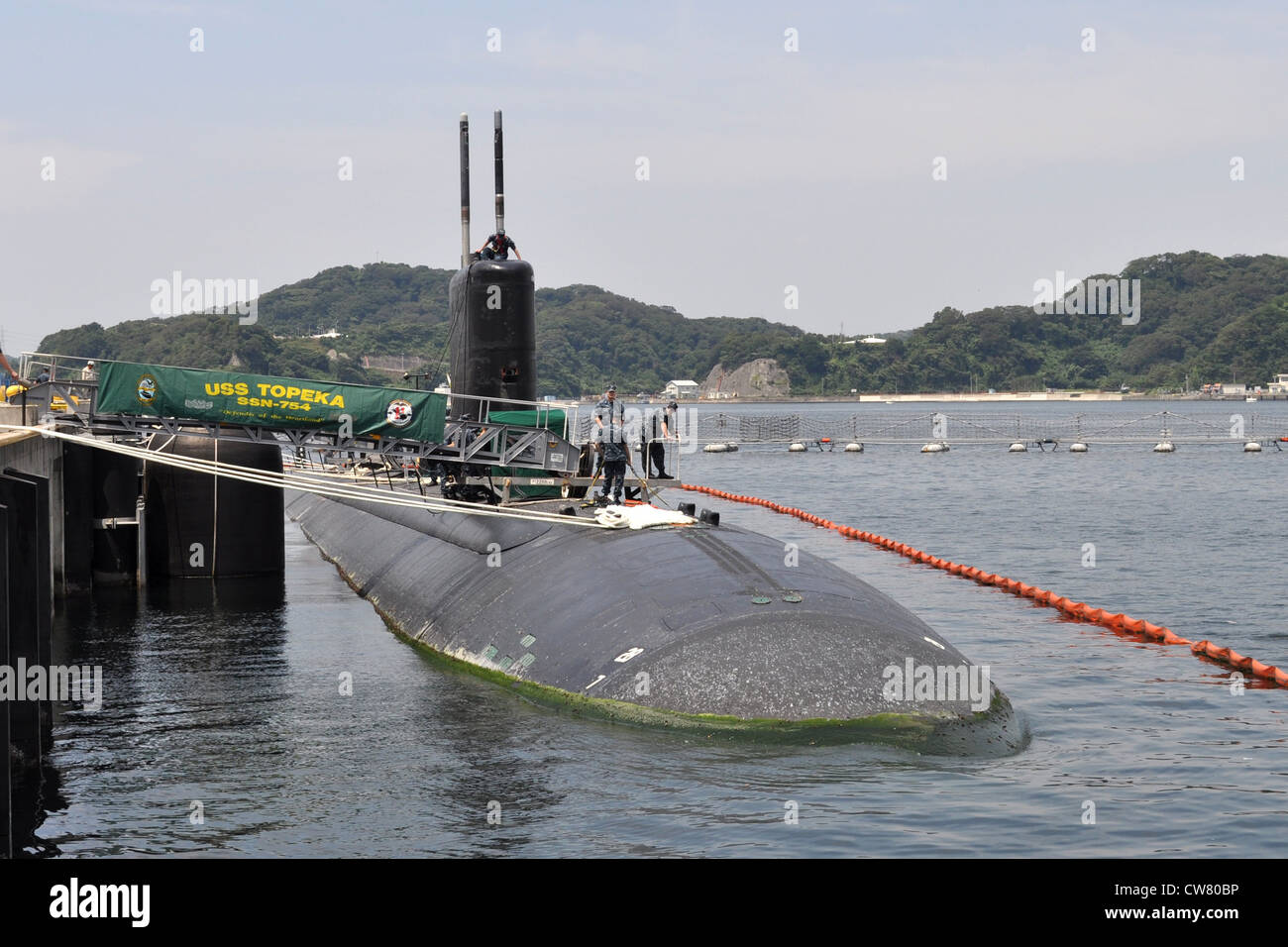 Los Angeles-class attack submarine USS Topeka (SSN 754 Stock Photo - Alamy