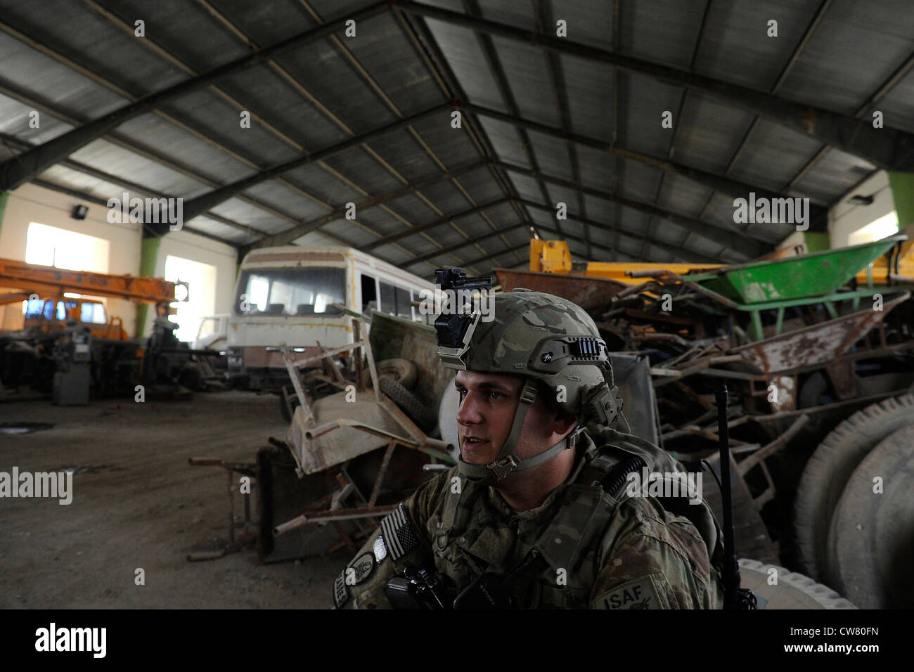 U.S. Navy Petty Officer 2nd Class Andrew Bauman, Kandahar Provincial ...