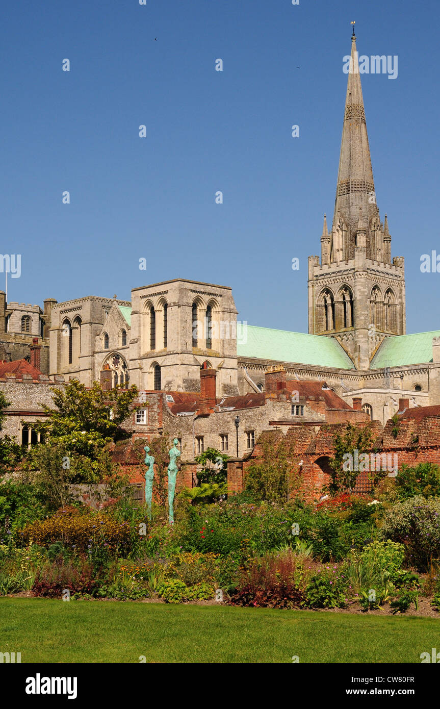 Cathedral of The Holy Trinity from the Bishops Palace Gardens ...