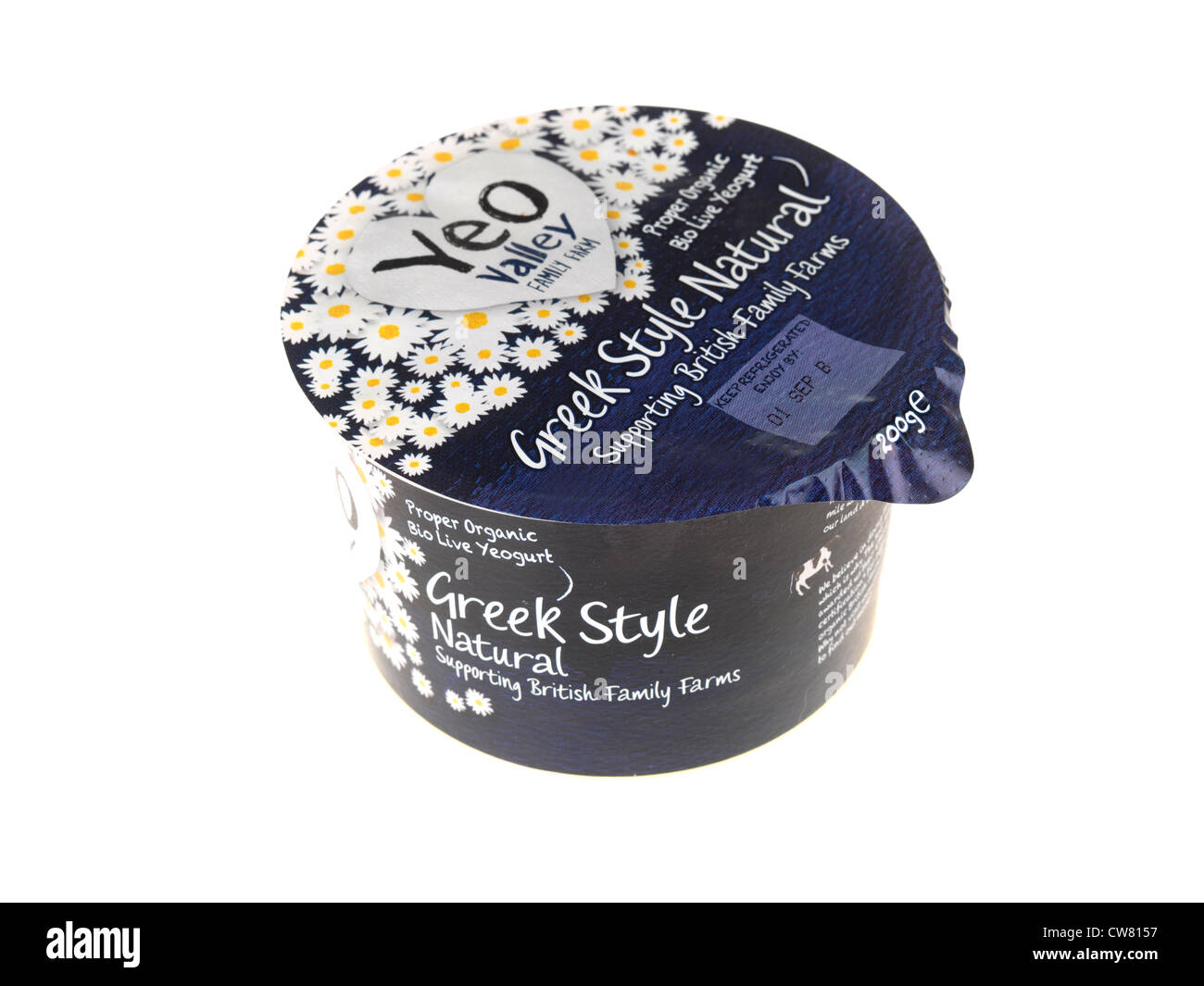 Yogurt packaging natural hi-res stock photography and images - Alamy