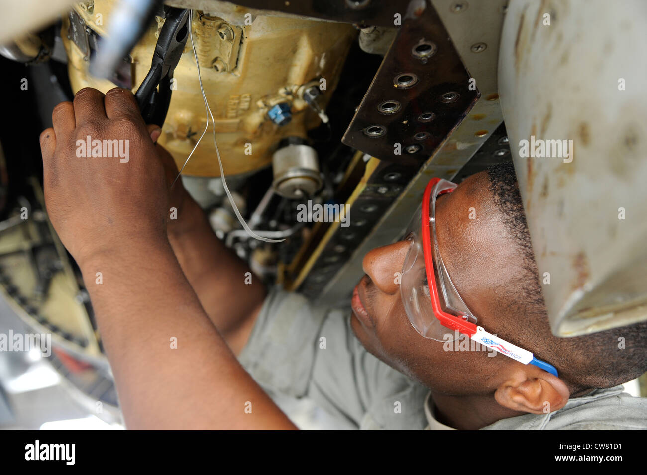 U.S. Air Force Airman 1st Class Ivan Williams, 13th Aircraft ...