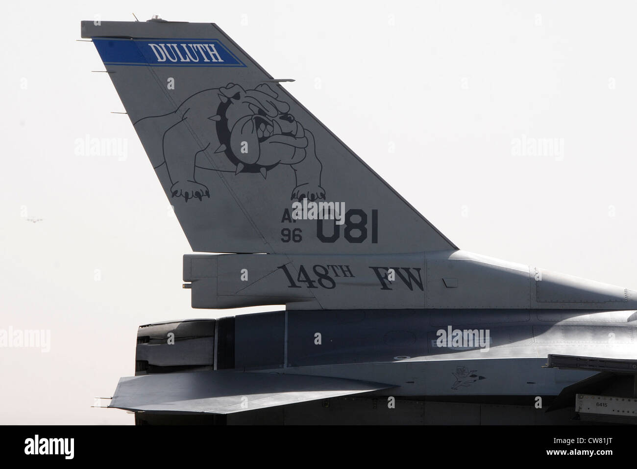 An F-16 from the Minnesota Air National Guard’s 148th Fighter Wing from ...