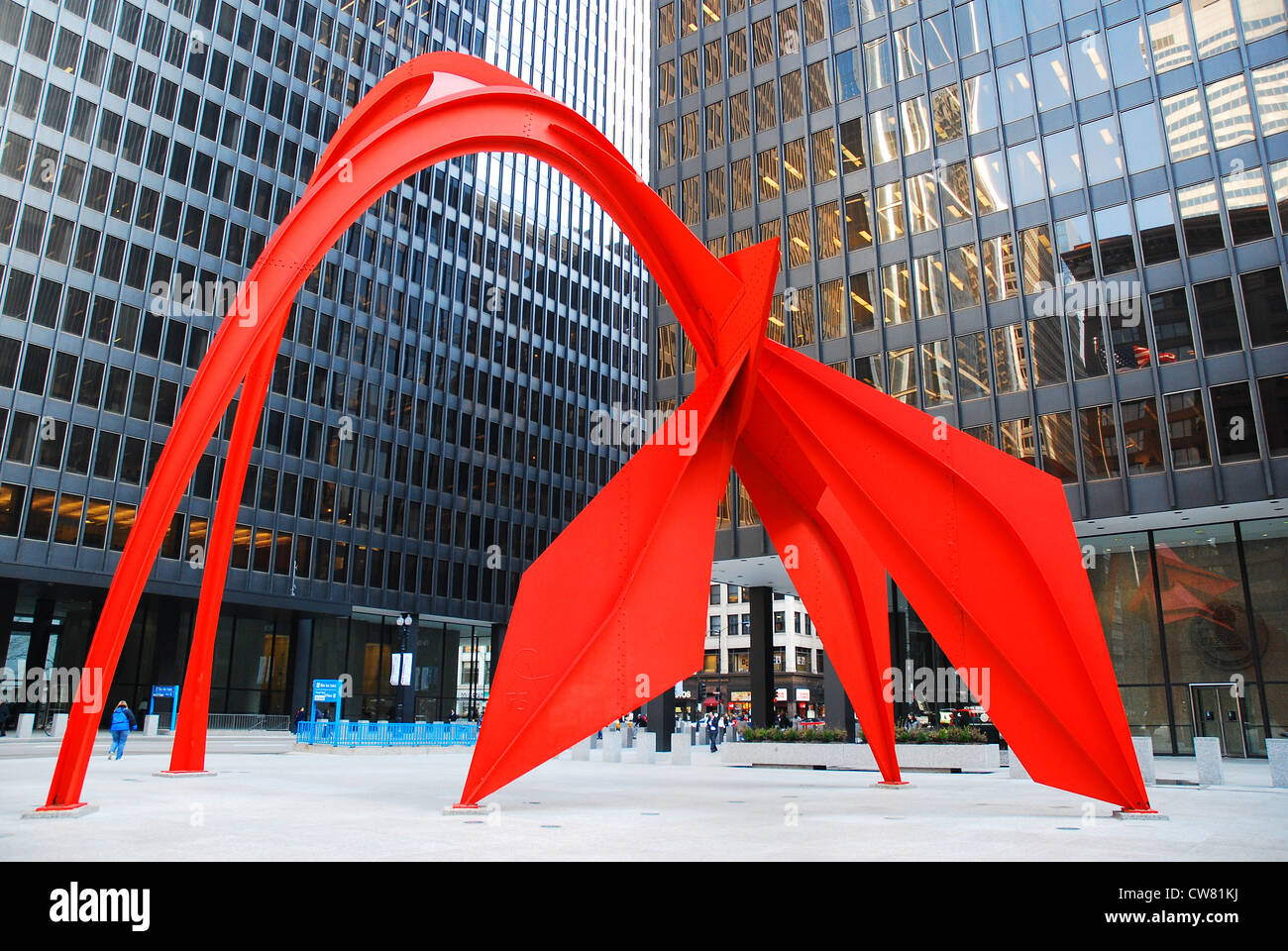 Alexander Calder Flamingo Sculpture