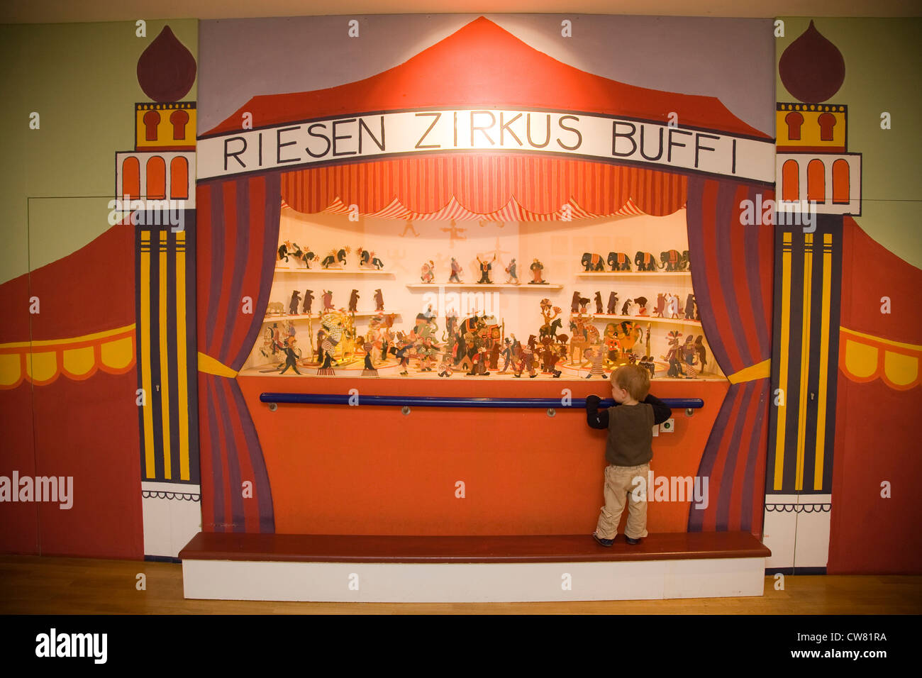 europe, germany, bavaria, bernried, buchheim museum, theatre of puppet ...