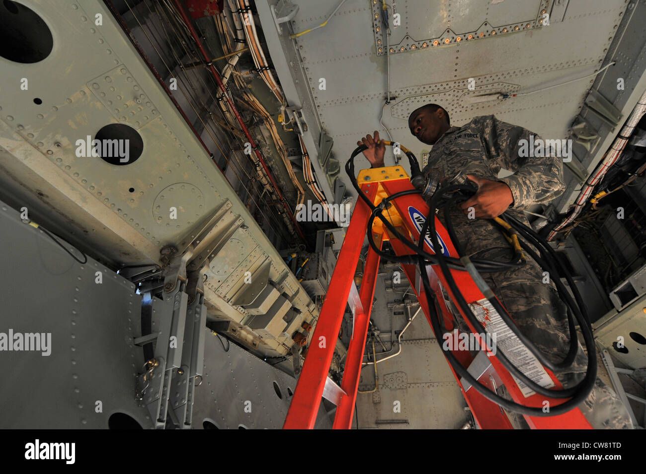 Airman 1st Class Gavin Moses, 5th Aircraft Maintenance Squadron weapons ...