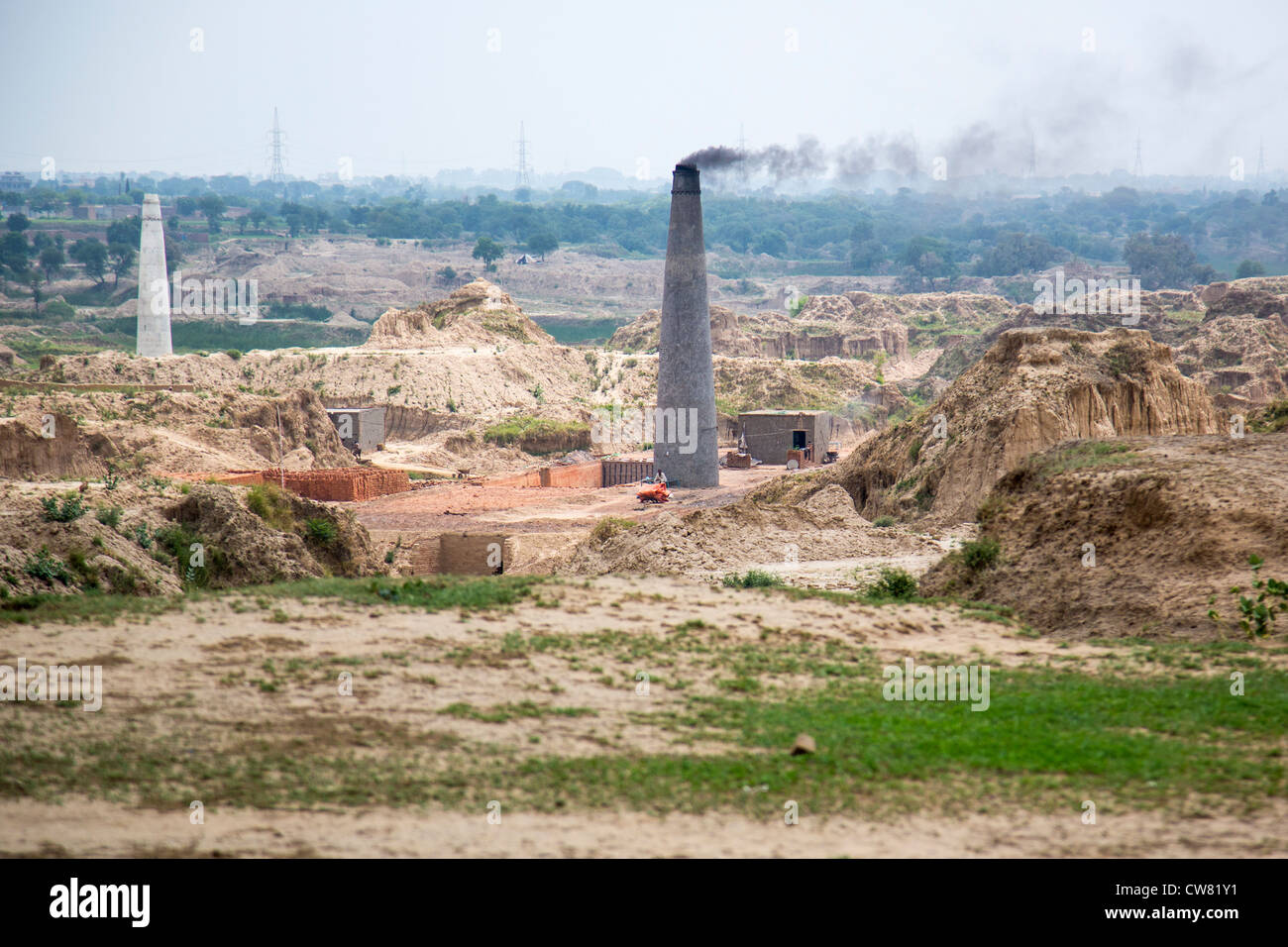 Brick industry pakistan hi-res stock photography and images - Alamy