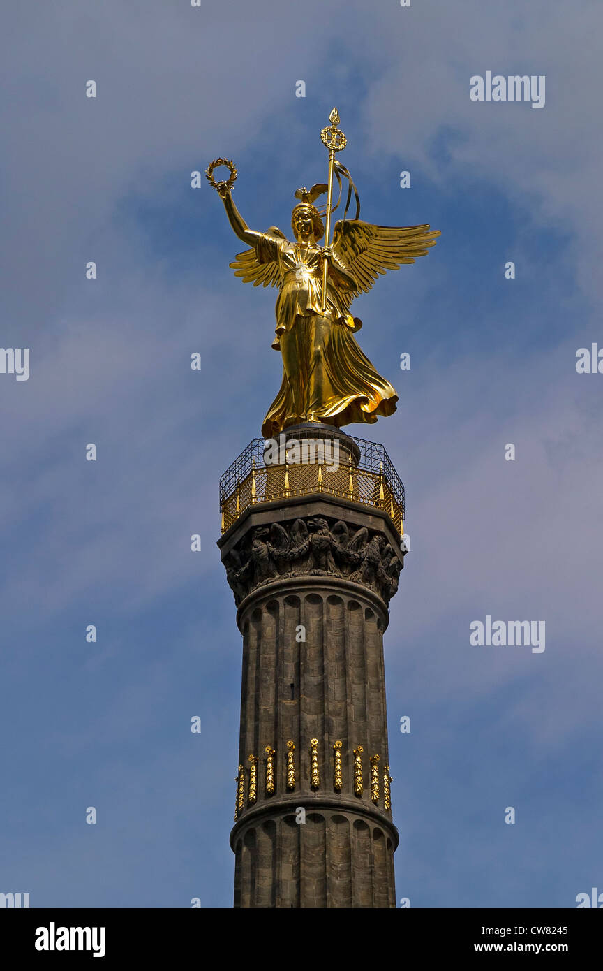 The Victory column, Berlin Stock Photo - Alamy