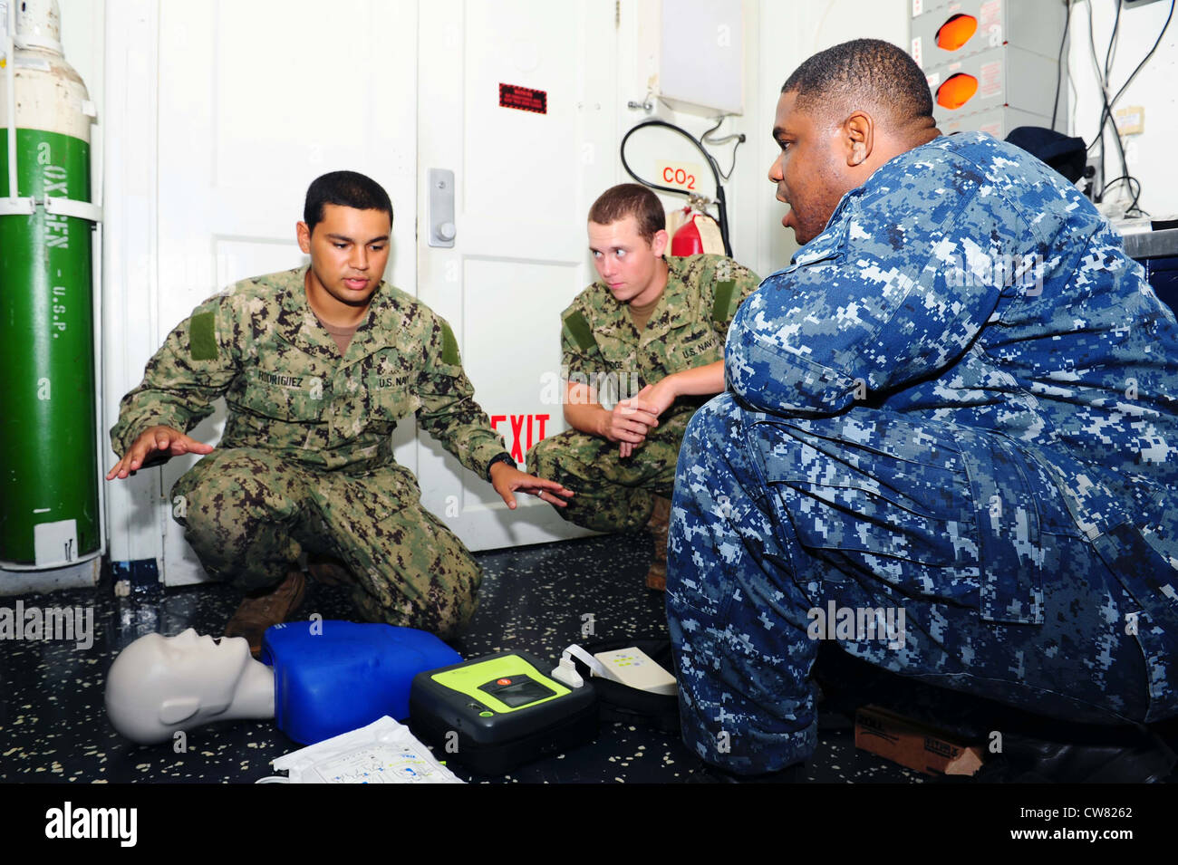 Hospital corpsman on uss hi-res stock photography and images - Alamy