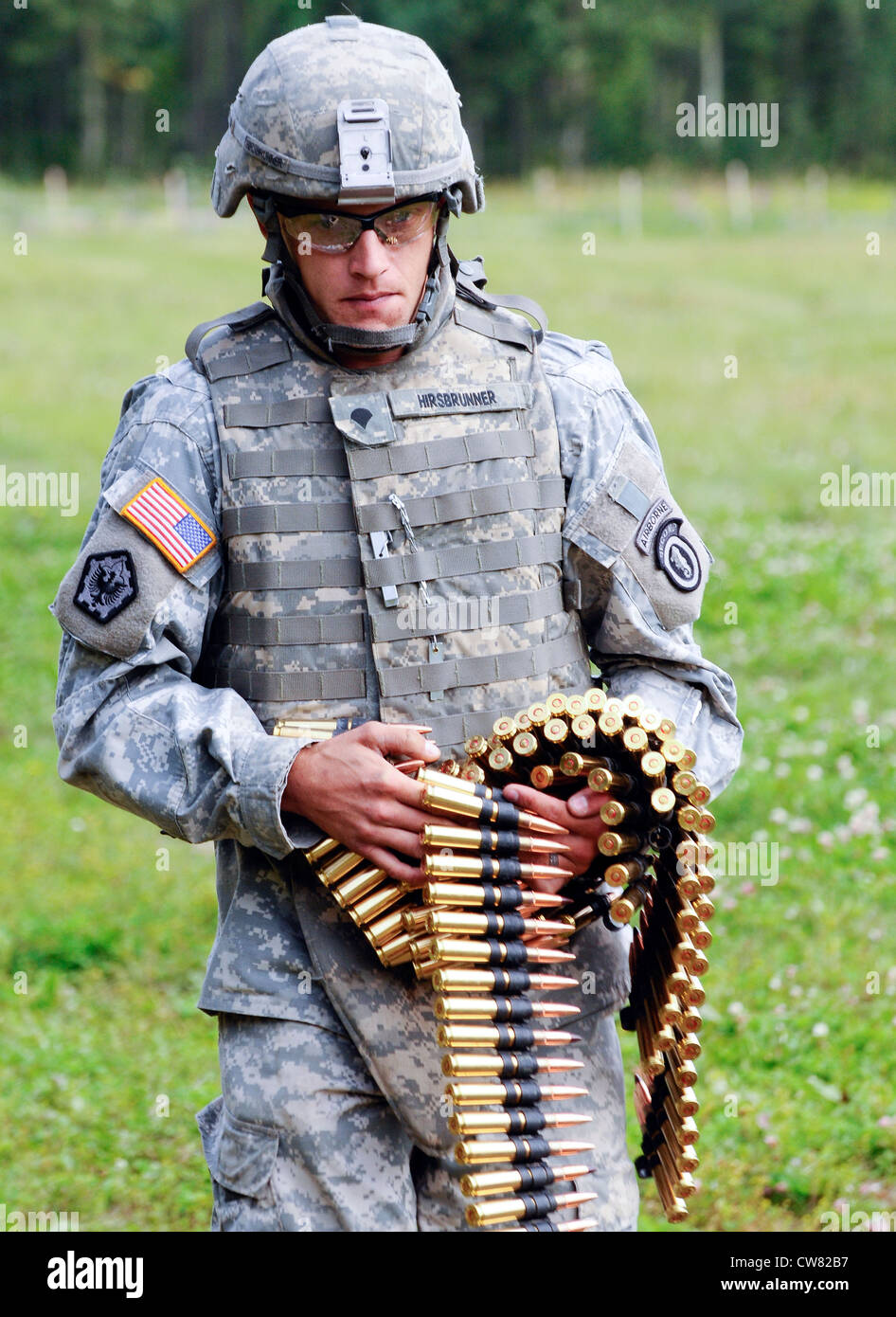 Assistant machine gunner hi-res stock photography and images - Alamy