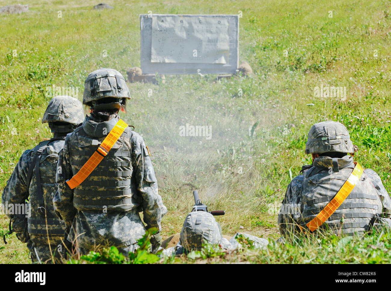 Alaska soldiers from the 6th engineer battalion hi-res stock ...
