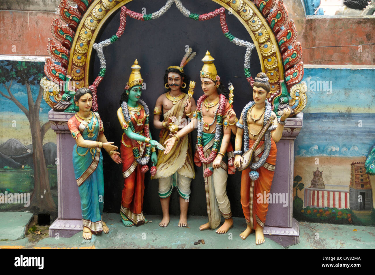 Hinduism religious artifacts hi-res stock photography and images - Alamy