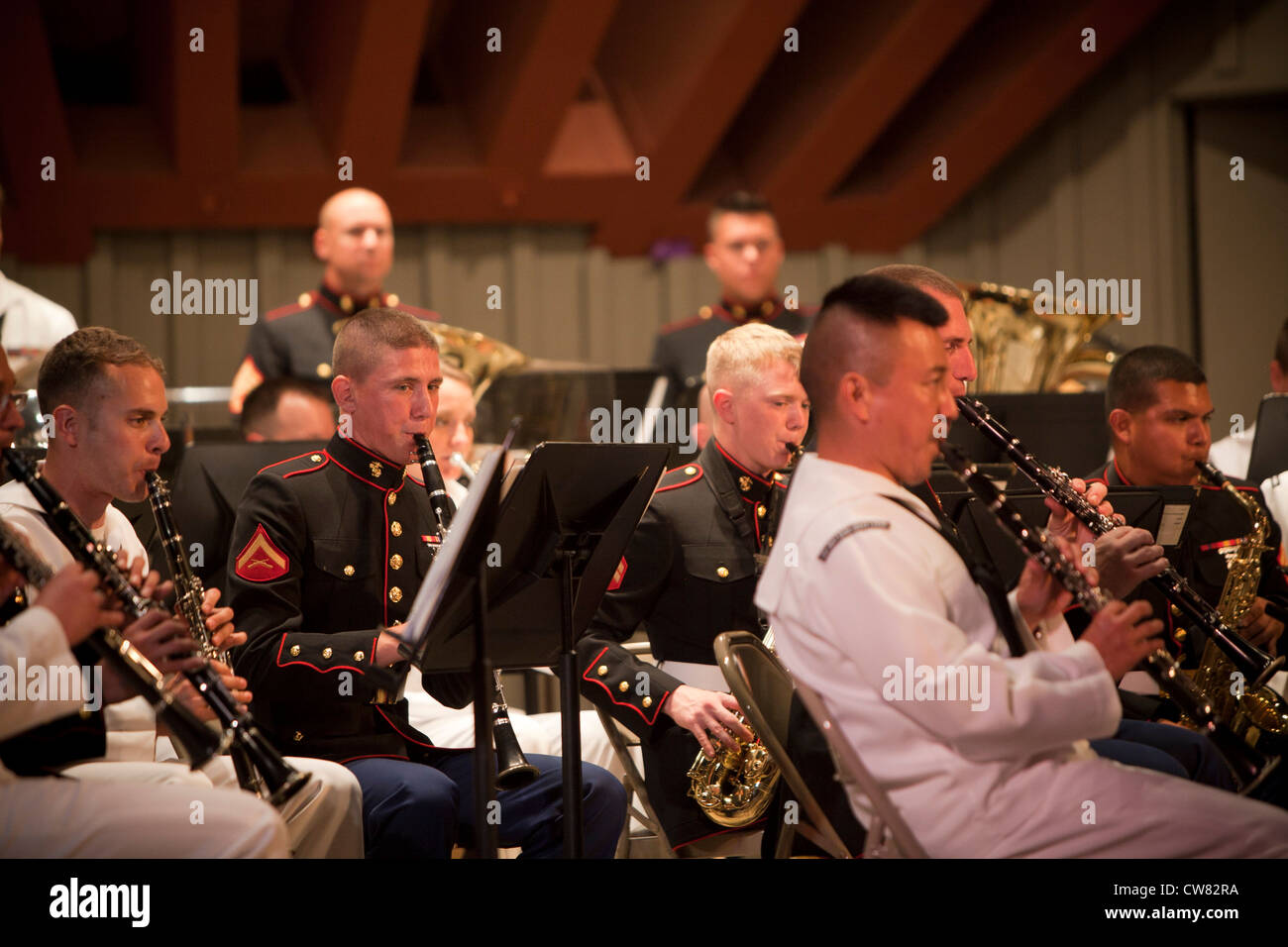 Star spangled banner performance hi-res stock photography and images ...