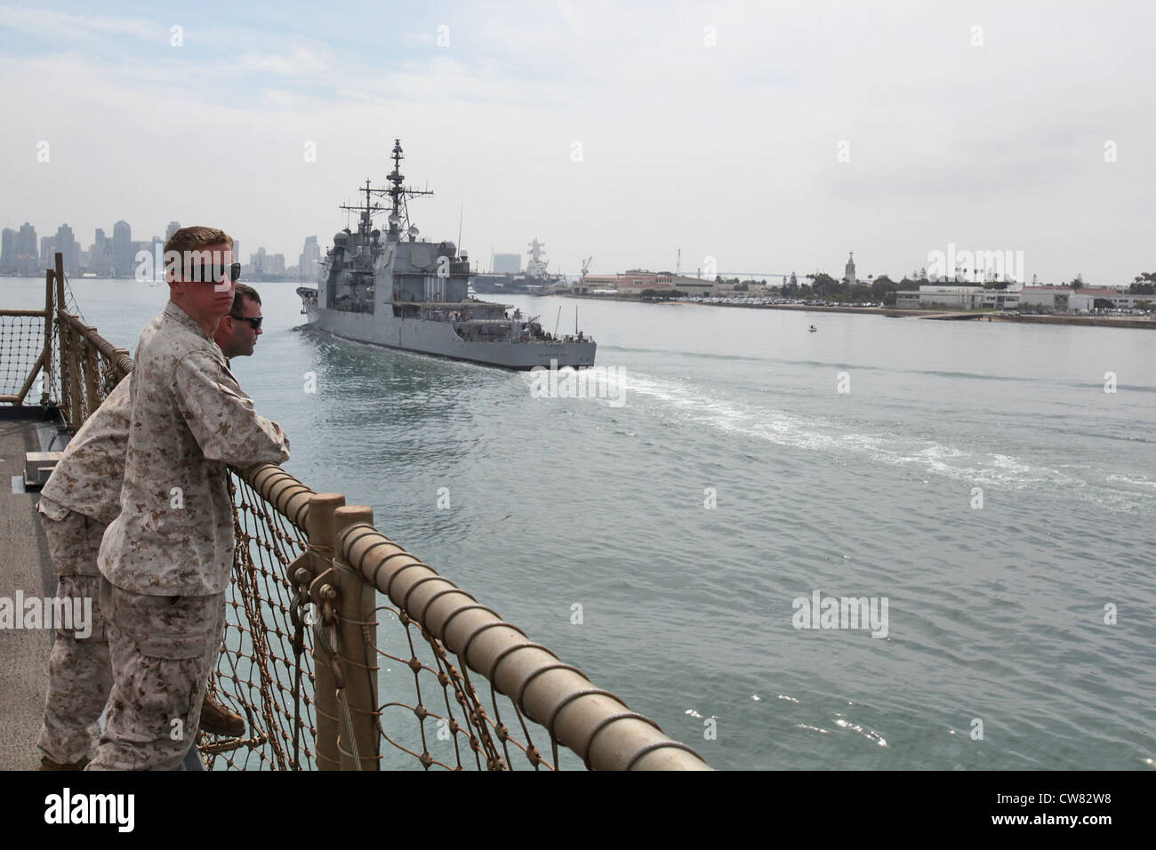 Lance Cpl. Scott J. Kelley (near) and Pfc. Joshua A. Limbash, both ...