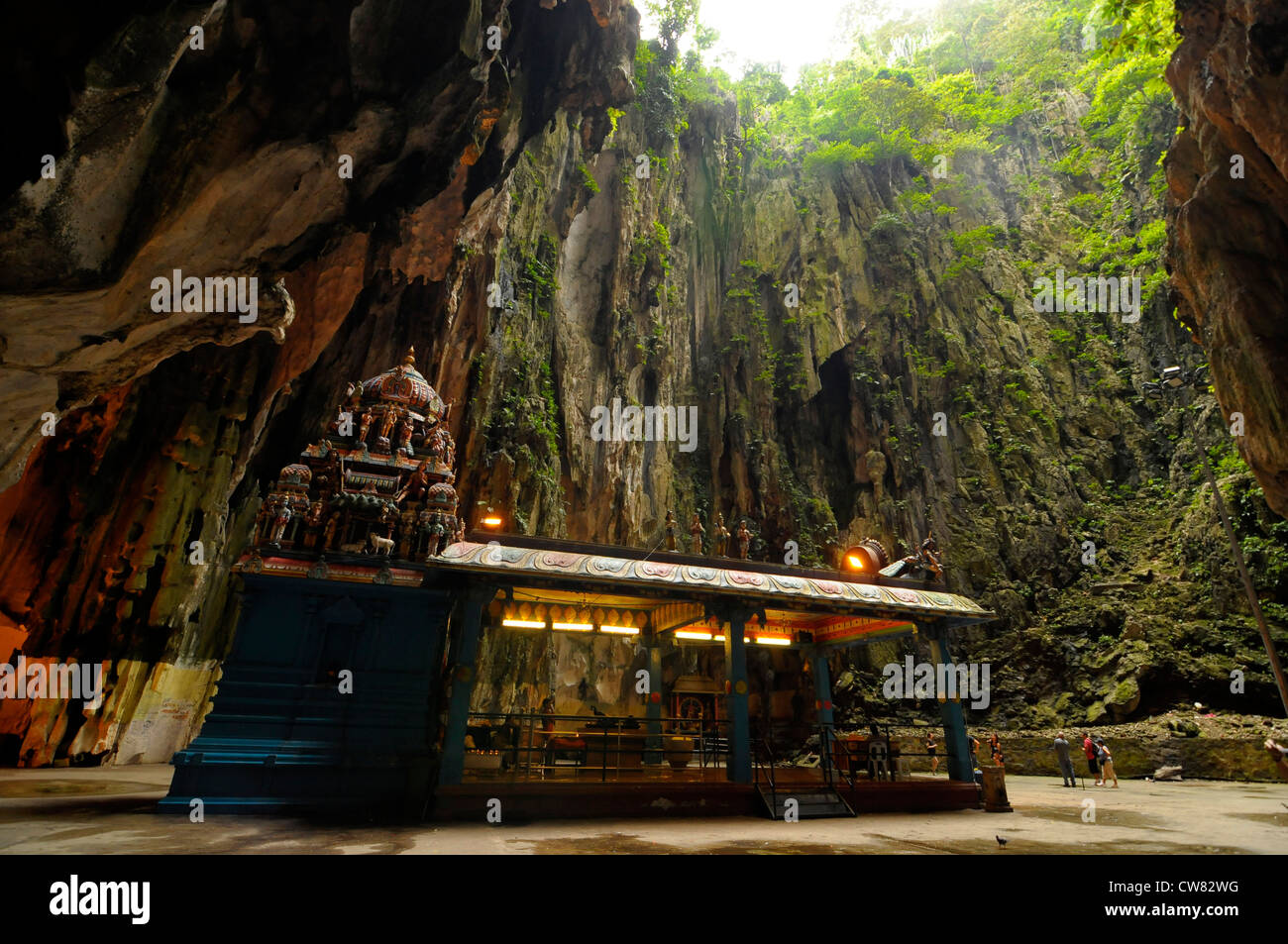 Lord Murugan Temple inside Batu Caves, sacred place of worship for ...