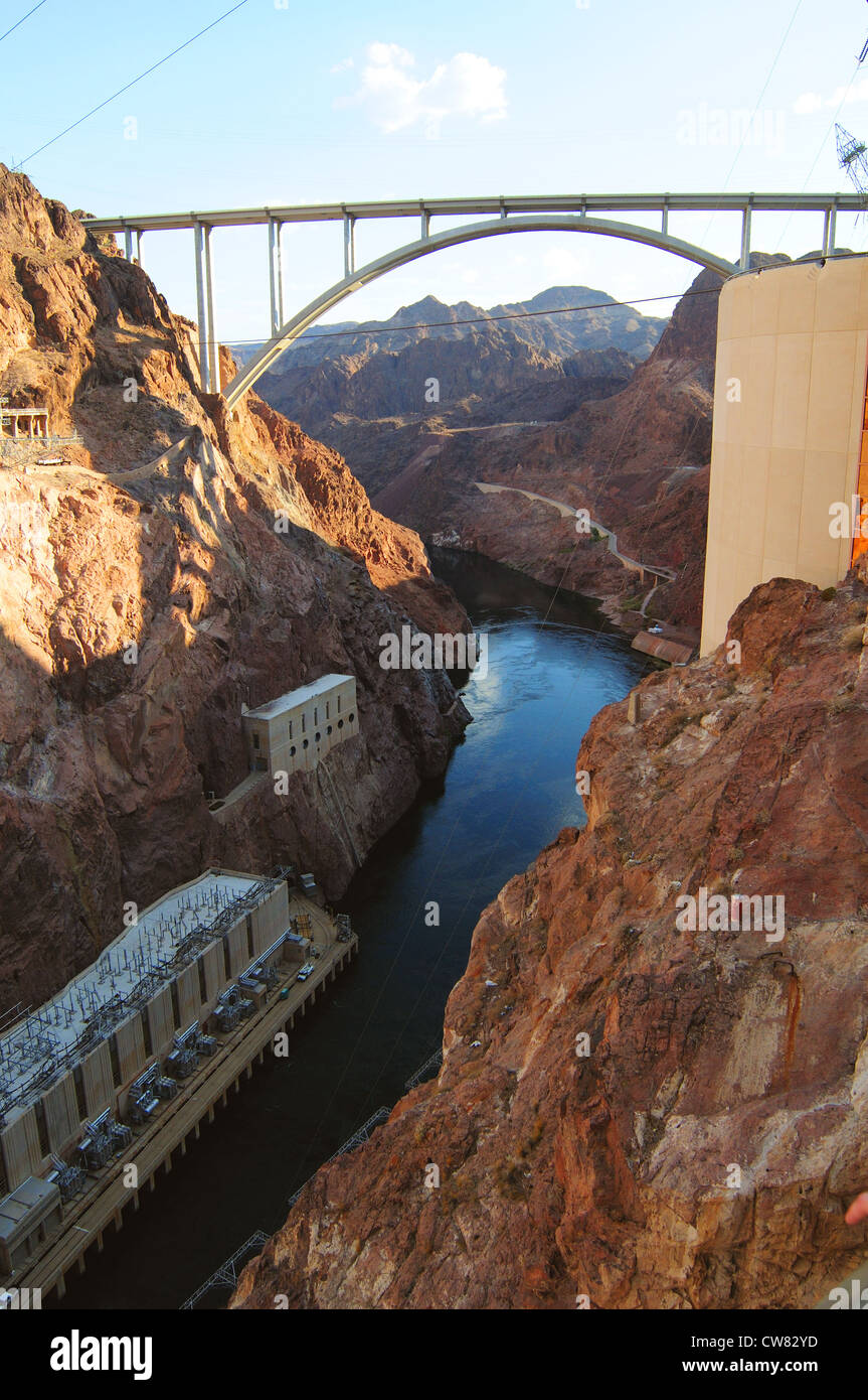 Hoover Dam on the Colorado River, USA Stock Photo - Alamy
