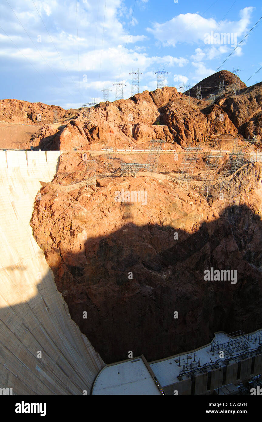 Hoover Dam on the Colorado River, USA Stock Photo - Alamy