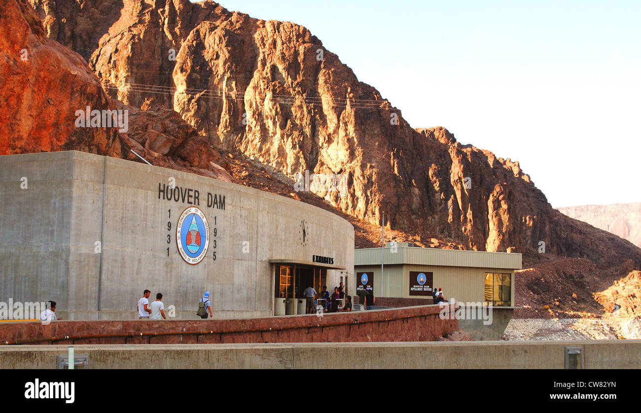Hoover Dam on the Colorado River, USA Stock Photo - Alamy