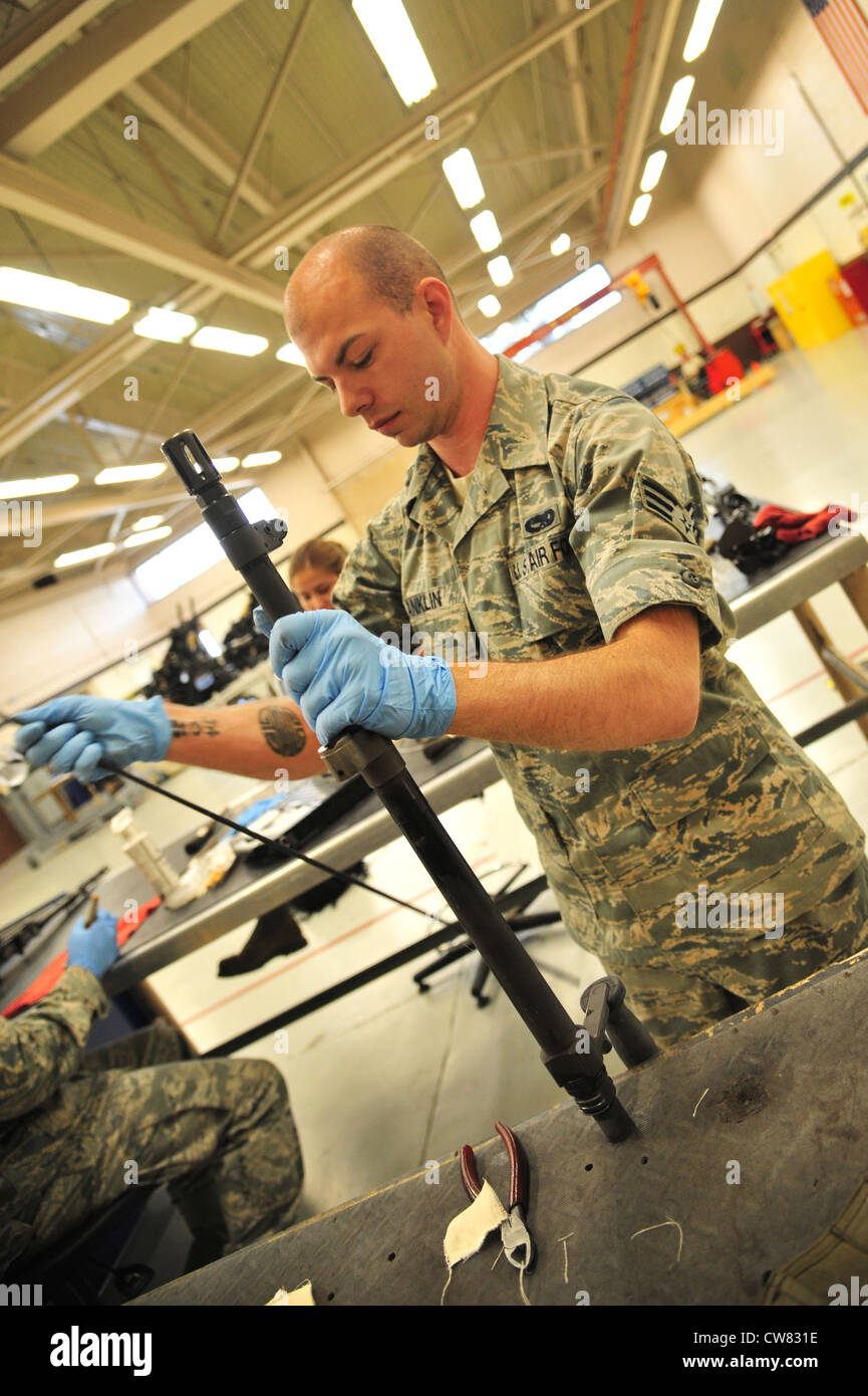 U.S. Air Force Senior Airman Ricky Franklin, 27th Special Operations ...