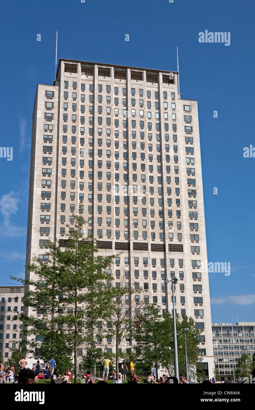 The Shell Centre in london Stock Photo - Alamy