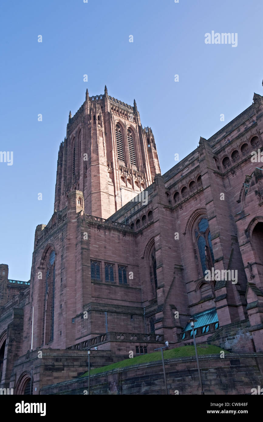 Liverpool anglican cathedral roof hi-res stock photography and images ...