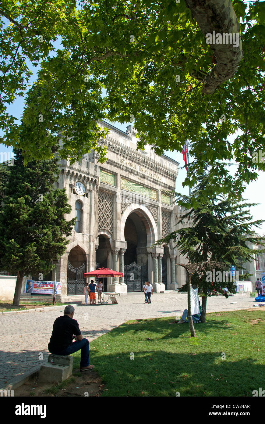 Main building of istanbul university hi-res stock photography and ...