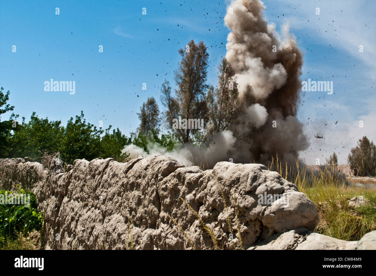 After collecting a few improvised explosive devices near an IED making ...