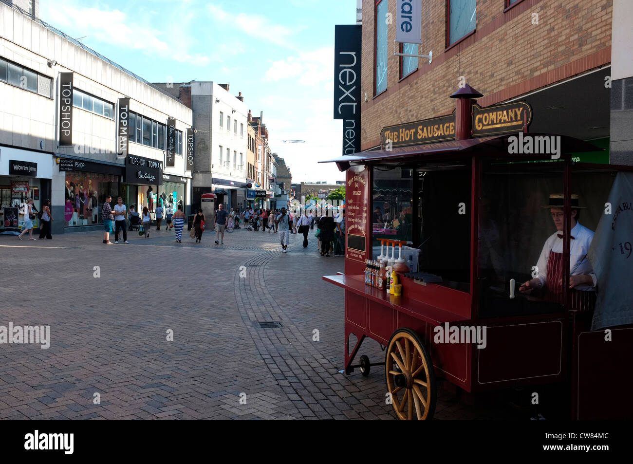 bromley town high street south east of england uk 2012 Stock Photo - Alamy