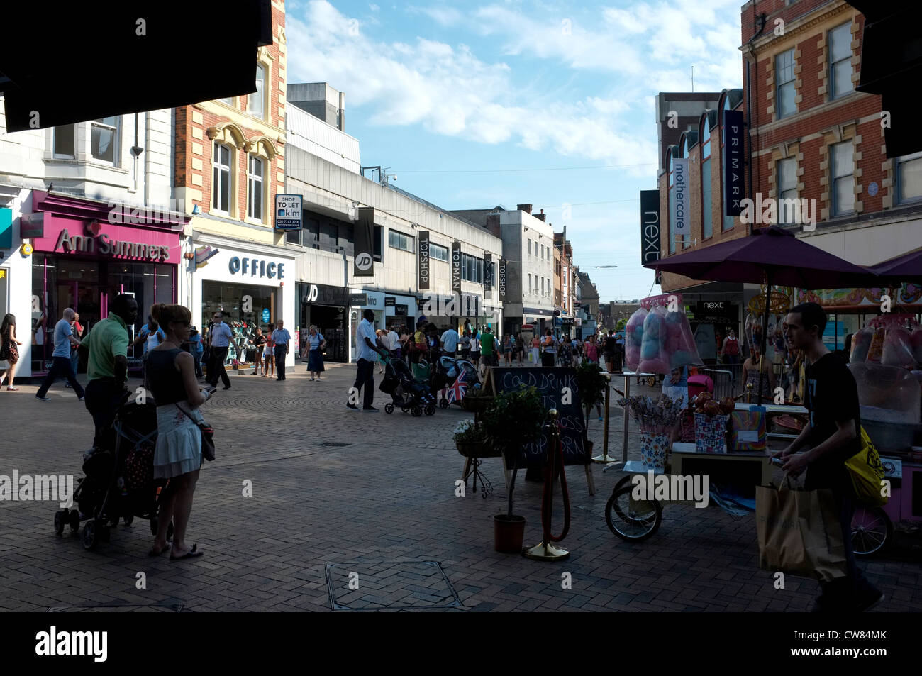 bromley town high street kent south east of england uk 2012 Stock Photo ...