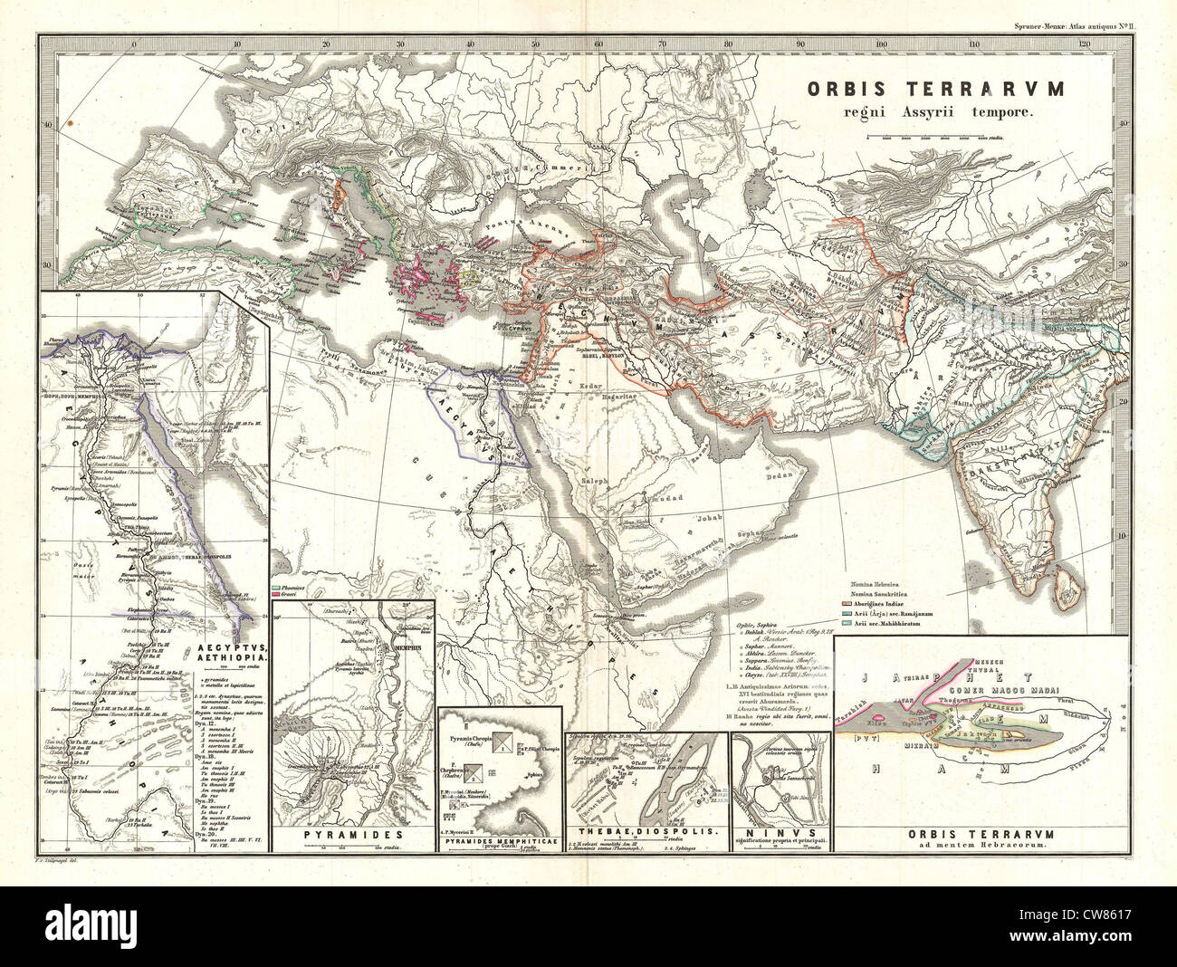 Assyrian empire map hi-res stock photography and images - Alamy