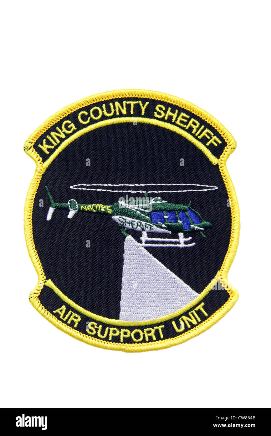 Police patch of the King County Sheriff department Air Support ...