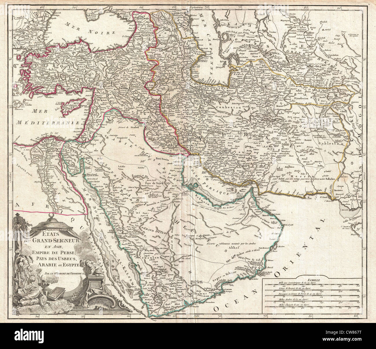 Persia map hi-res stock photography and images - Alamy
