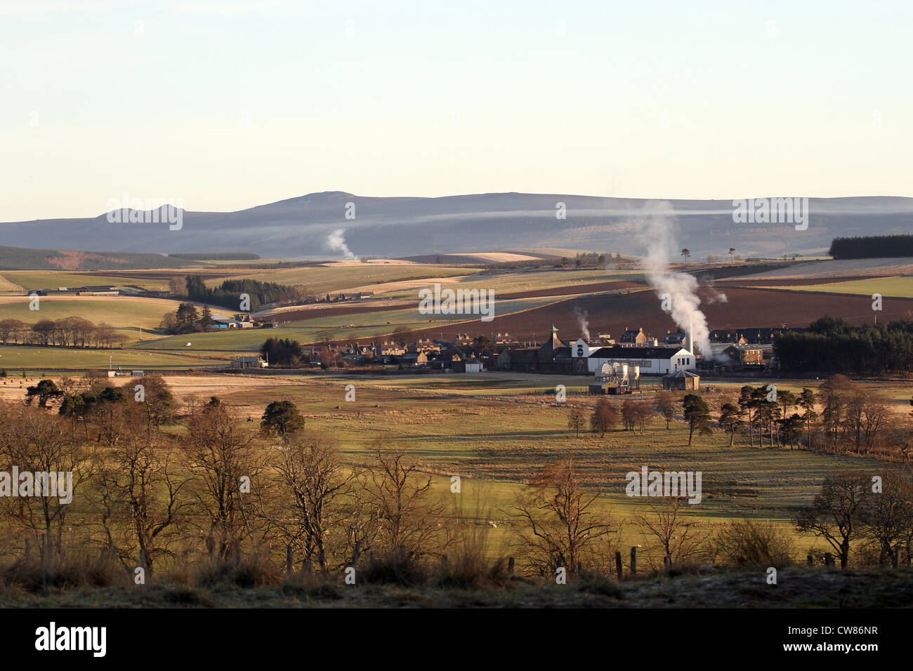 Ardmore Distillery, Kennethmont Stock Photo - Alamy