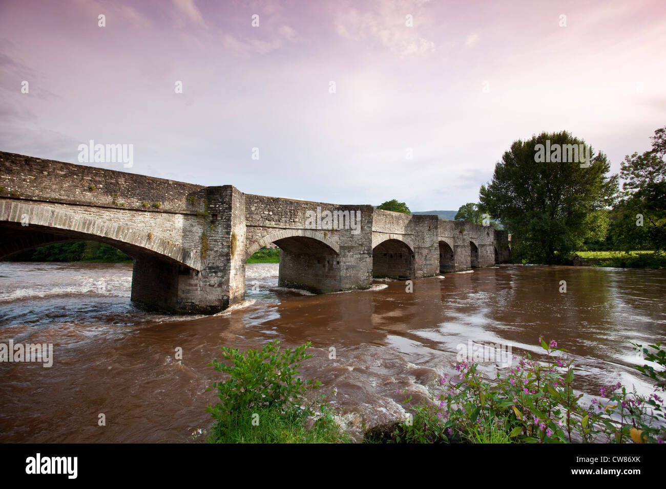 Crickhowell bridge hi-res stock photography and images - Alamy