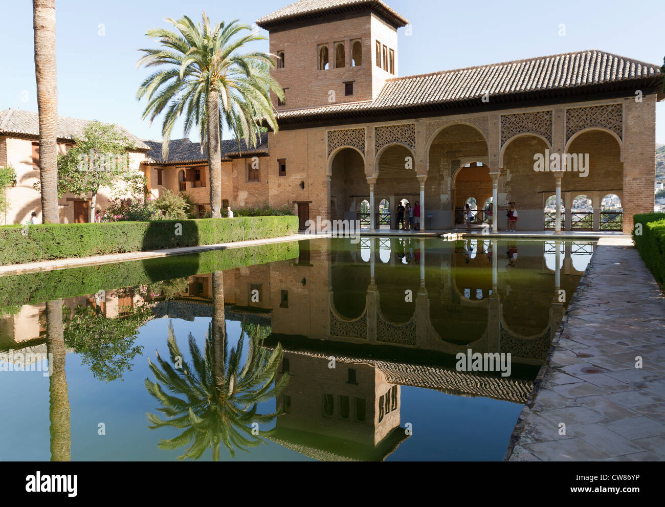 The famous Alhambra Palace in Granada Spain Stock Photo - Alamy