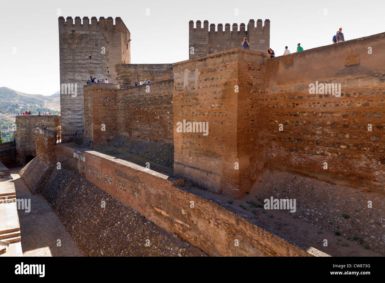 The famous Alhambra Palace in Granada Spain Stock Photo - Alamy