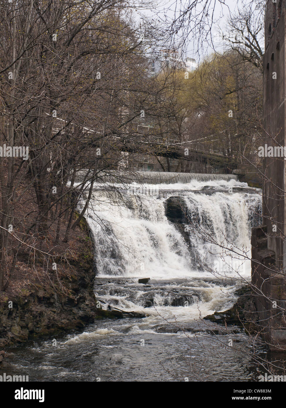Akerselva a river running through central Oslo Norway has several ...