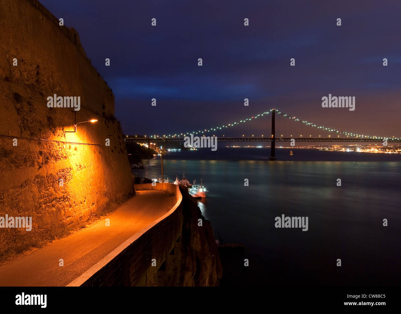 At night everything is different Stock Photo - Alamy