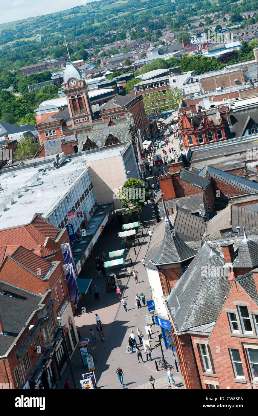 Chesterfield Town Spire Stock Photos & Chesterfield Town Spire Stock ...