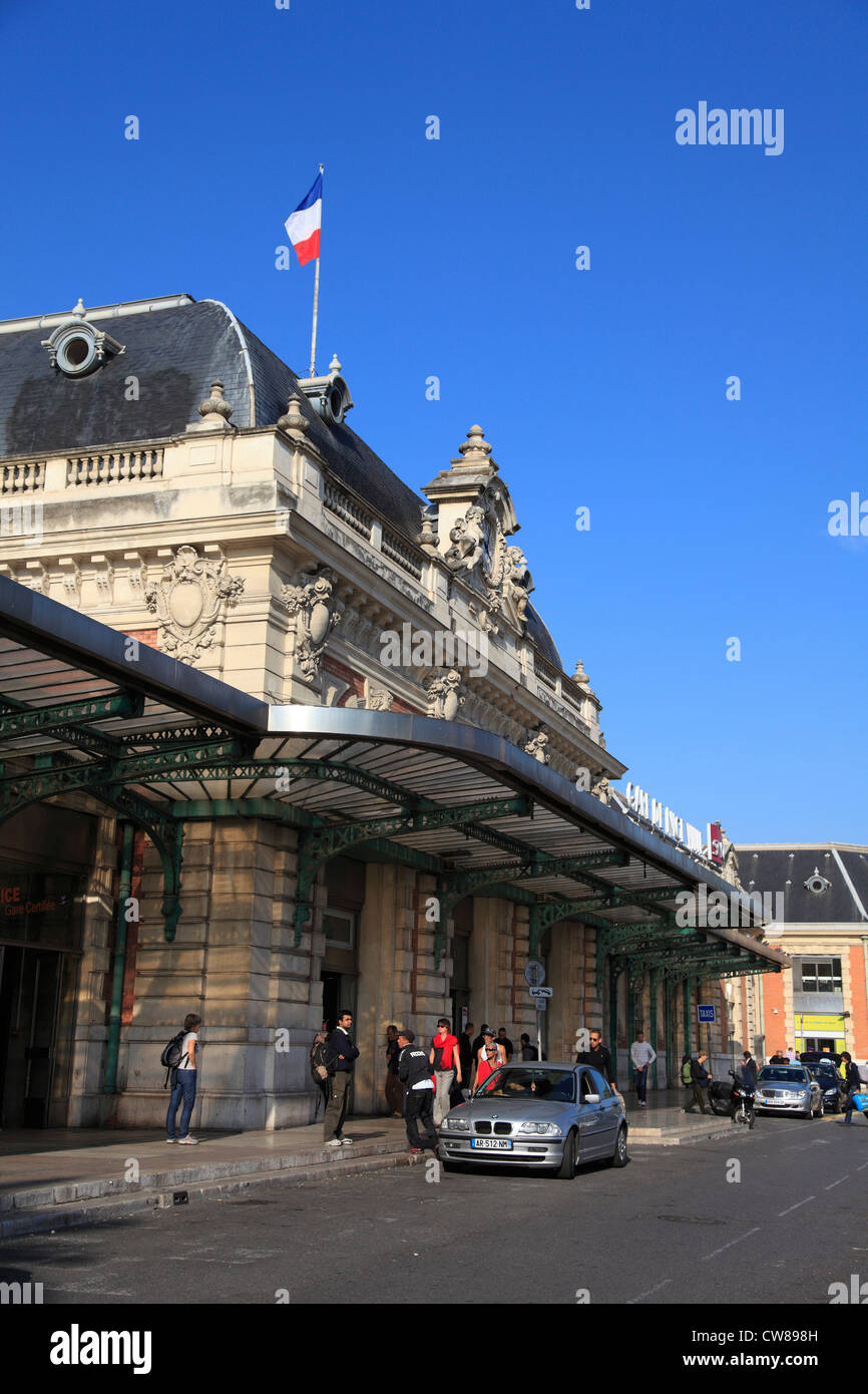 Nice Ville Train Station, Central Station, Nice France Stock Photo - Alamy