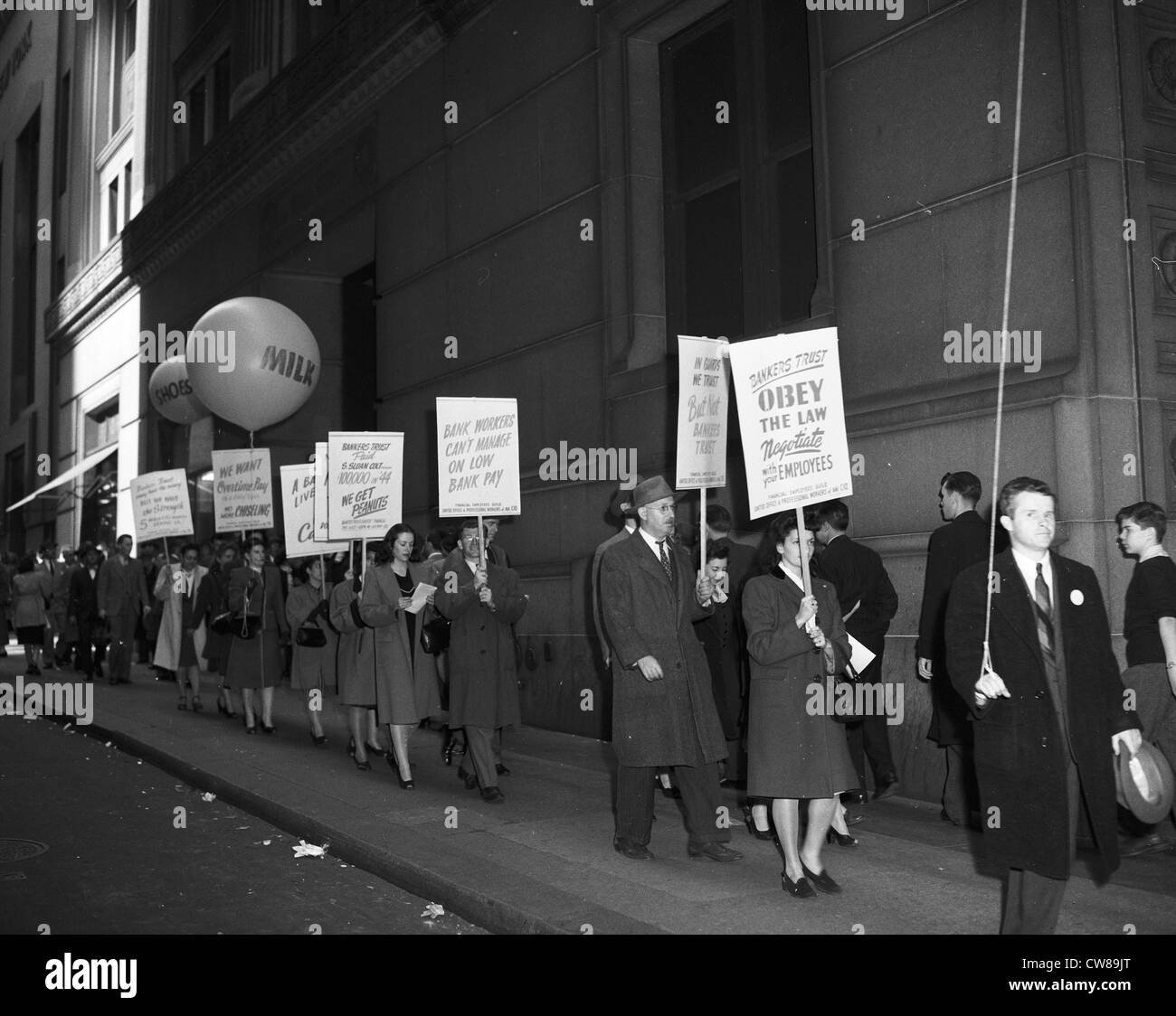 Union picket Black and White Stock Photos & Images - Alamy