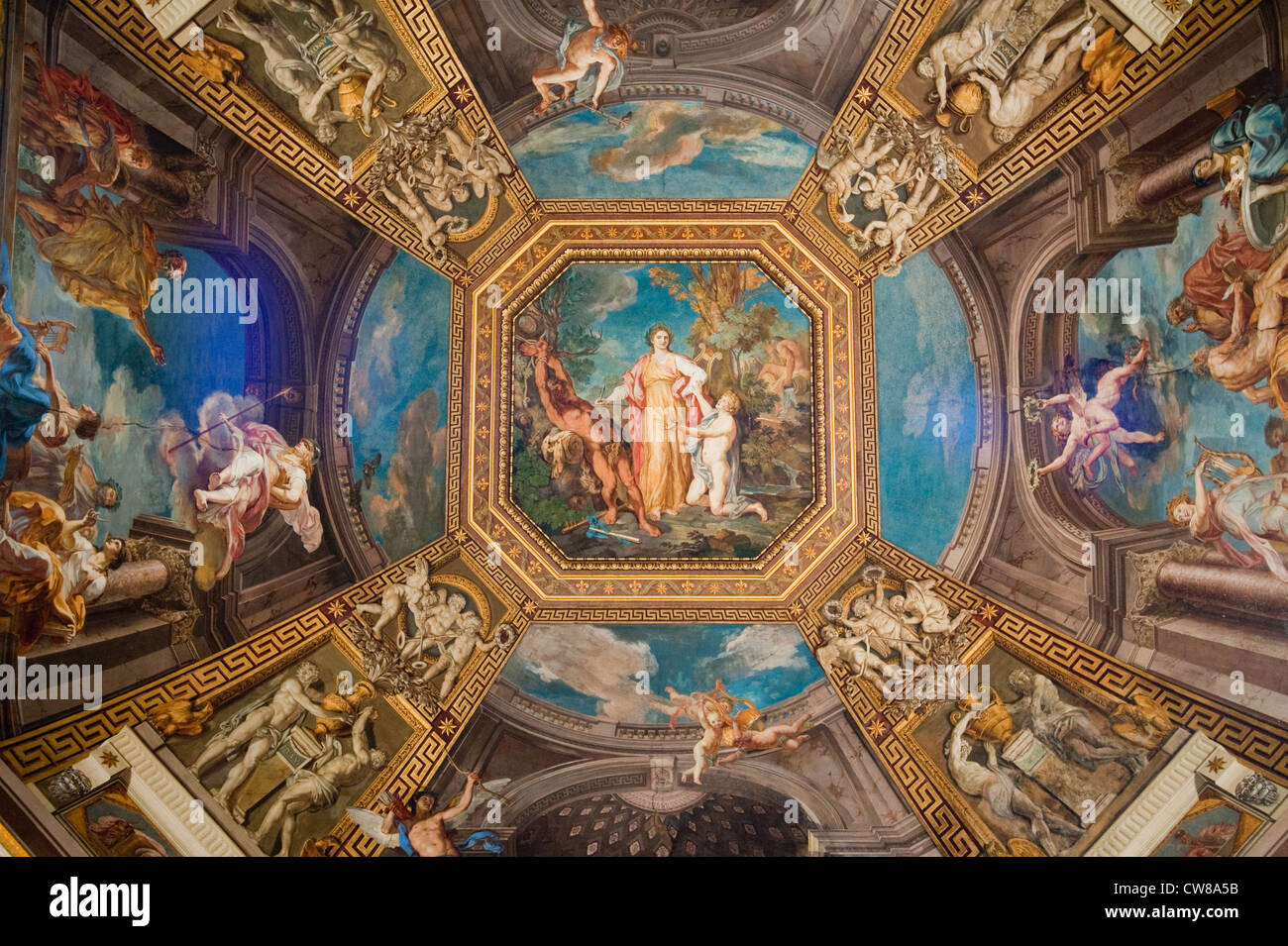 Rome vatican ceiling hi-res stock photography and images - Alamy
