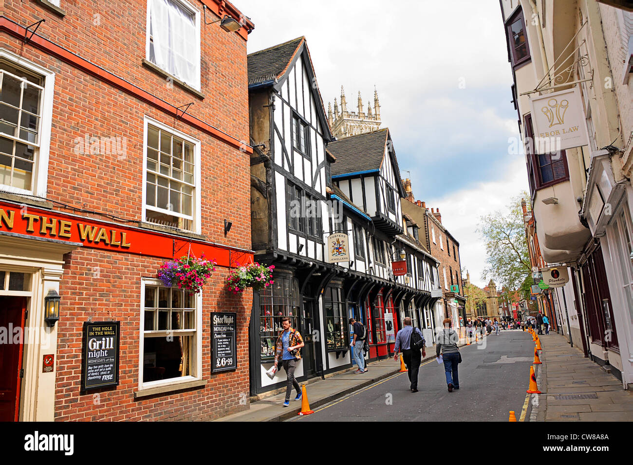 Streets of York, Yorkshire, Great Britain Stock Photo - Alamy