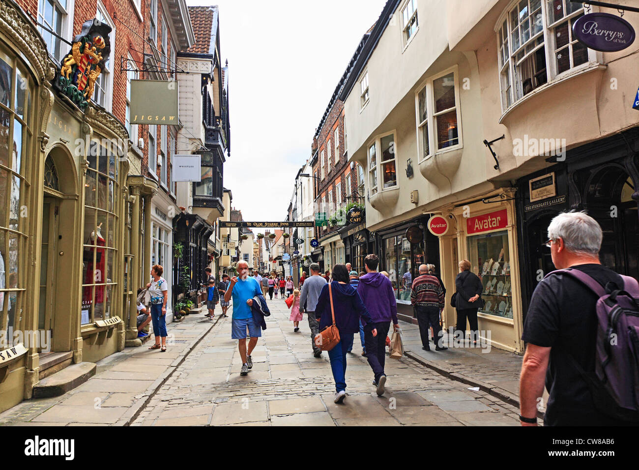 Streets of York, Yorkshire, Great Britain Stock Photo - Alamy