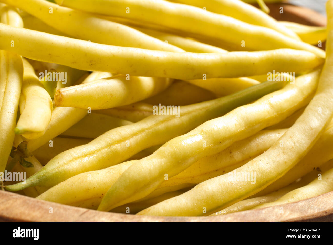 Fresh yellow beans Stock Photo - Alamy