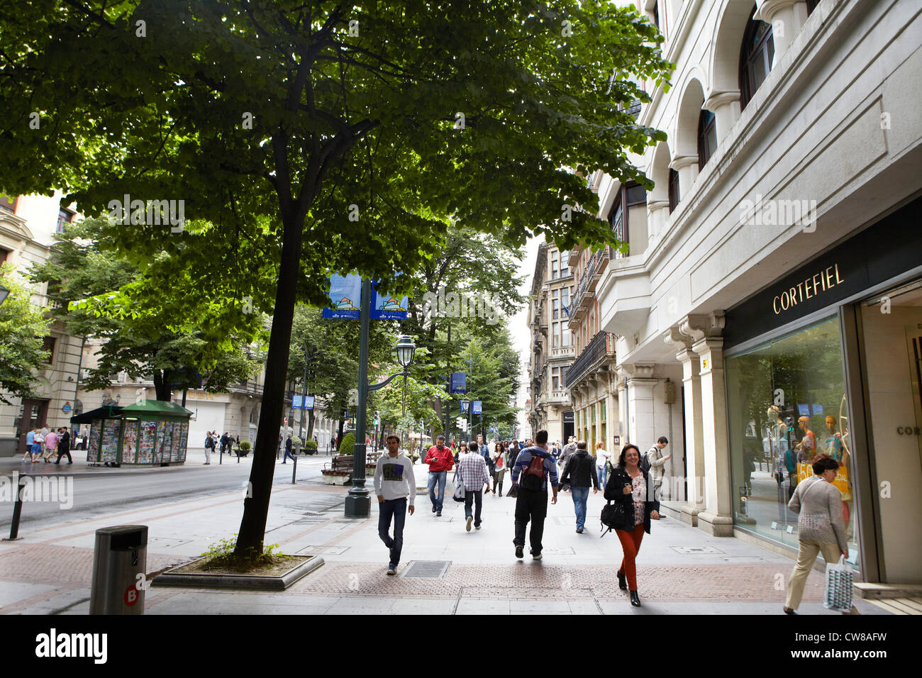 Bilbao city centre hi-res stock photography and images - Alamy