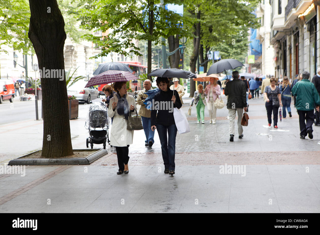 Bilbao city centre in northern Spain Stock Photo - Alamy