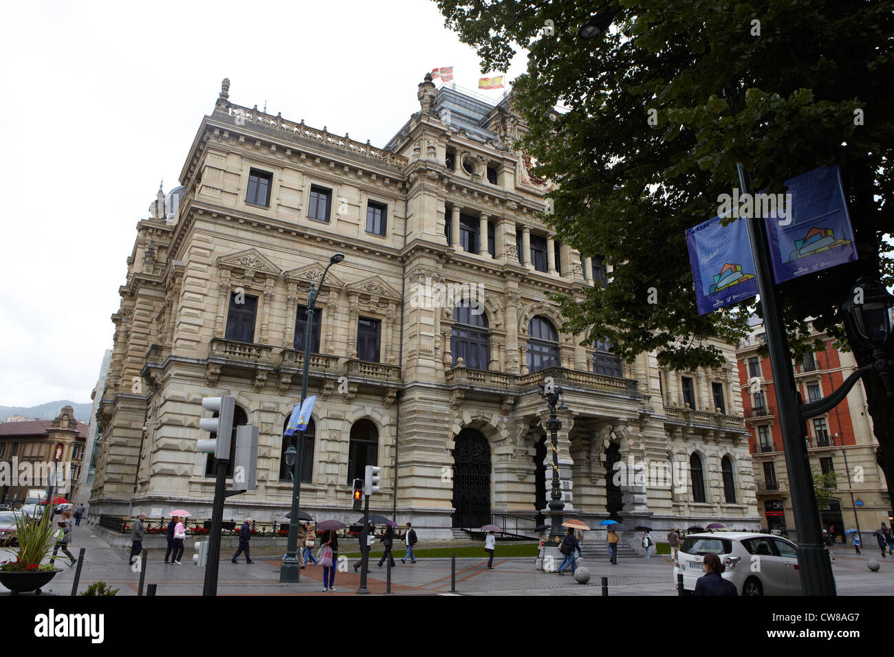 Bilbao city centre in northern Spain Stock Photo - Alamy