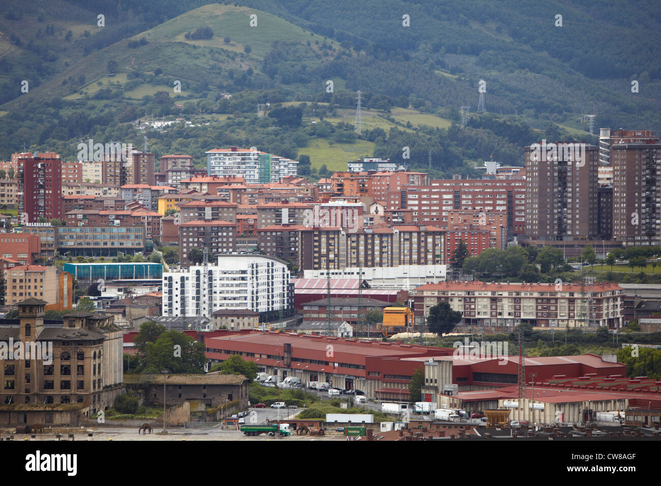 Bilbao city centre in northern Spain Stock Photo - Alamy