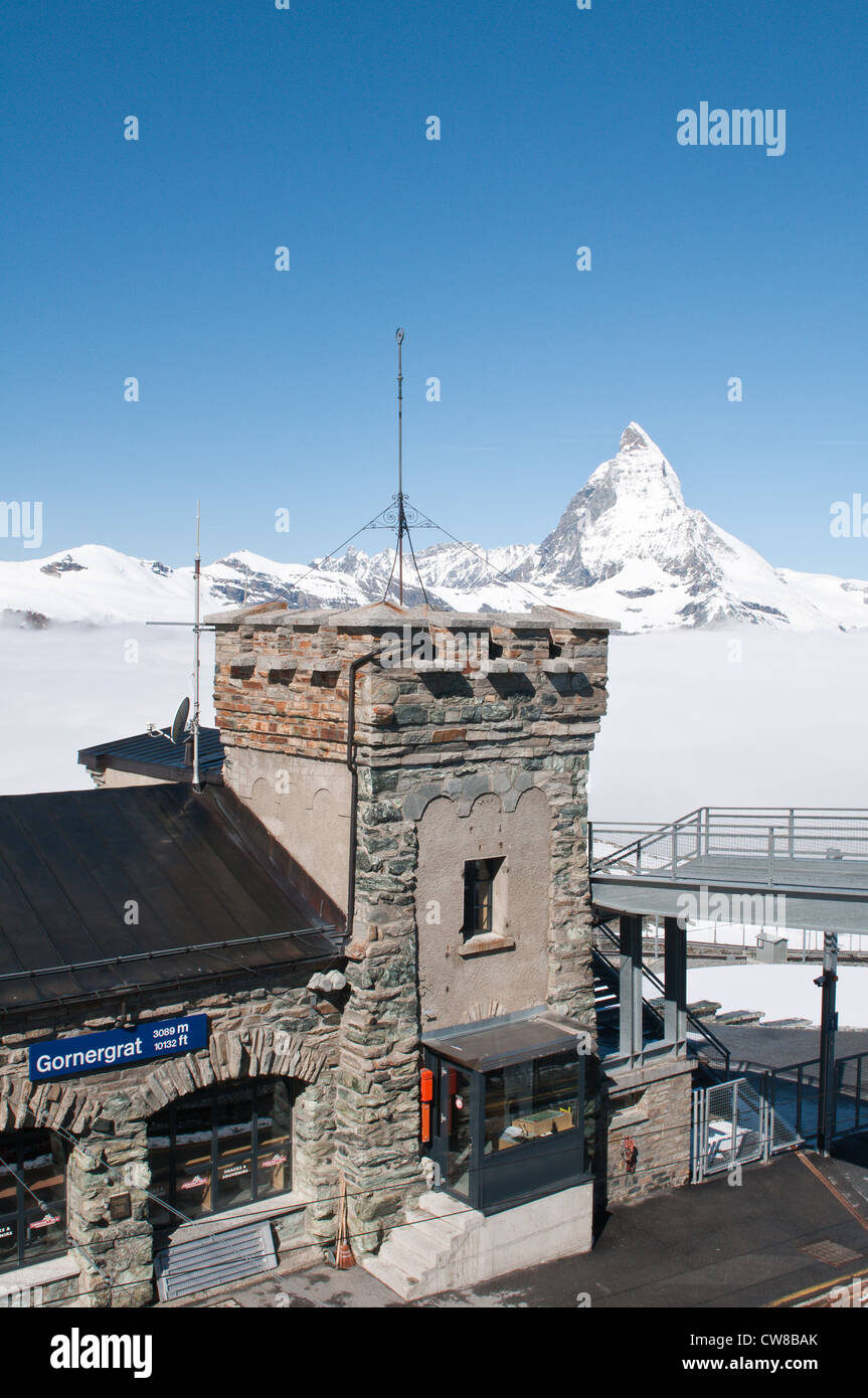 Alpine scenic gornergrat hi-res stock photography and images - Alamy