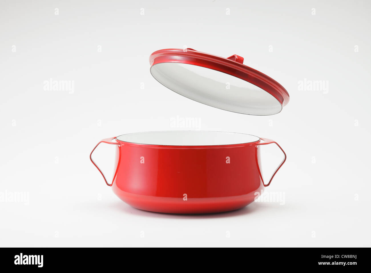 Red Empty Pot Stock Photo - Alamy